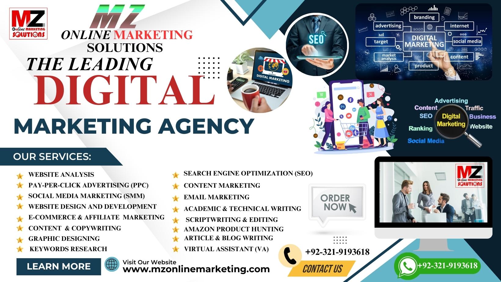 About - MZ Online Marketing Solutions – Award-Winning SEO & Digital ...